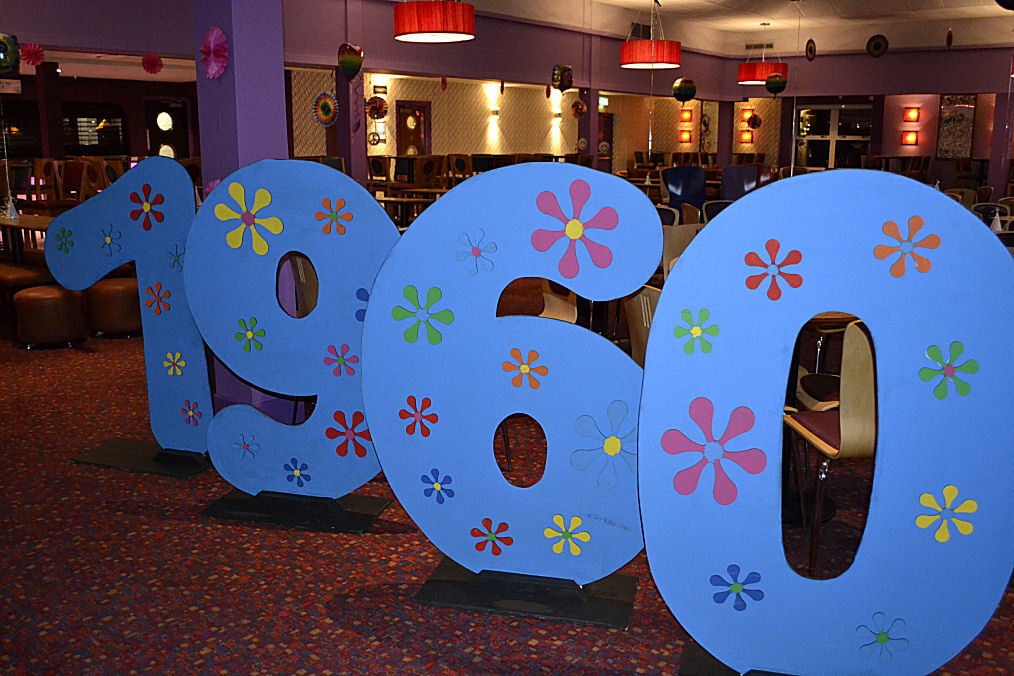 Decades - 60s props - Doub7e Seven Events